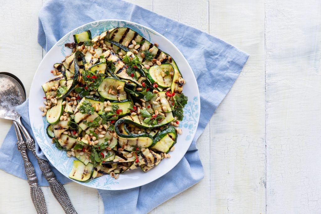 Courgette Ribbon Salad - ILoveCooking