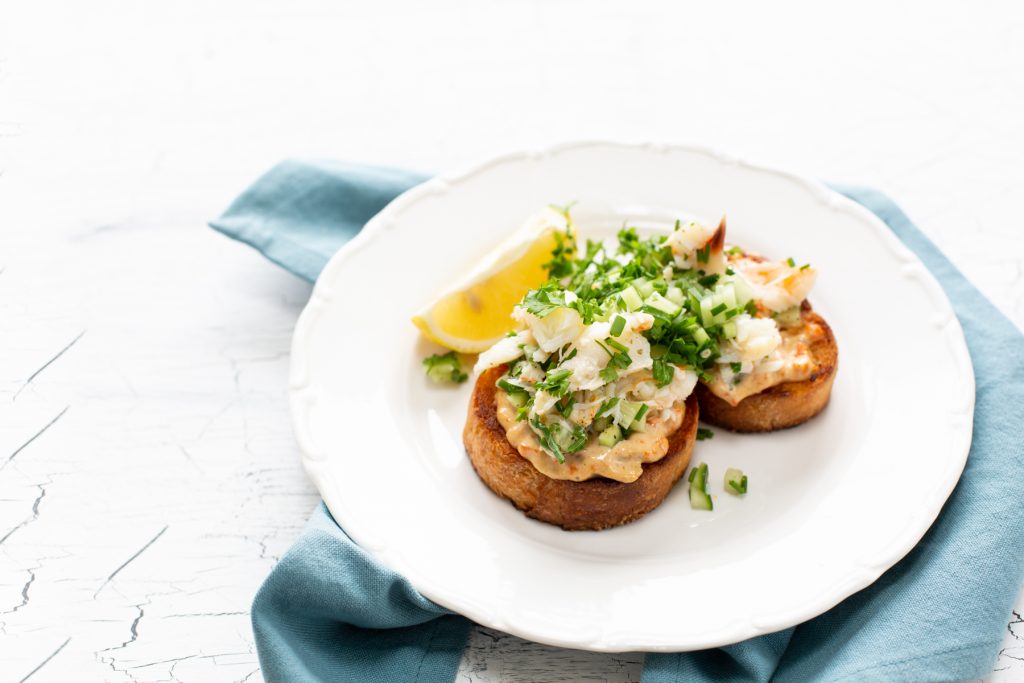 Crab on Toast | ILoveCooking